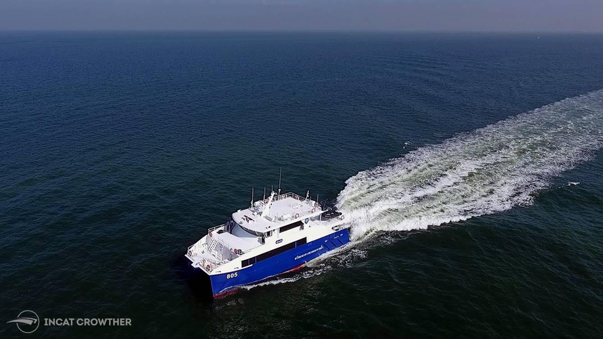 26m Catamaran Research Vessel | Incat Crowther
